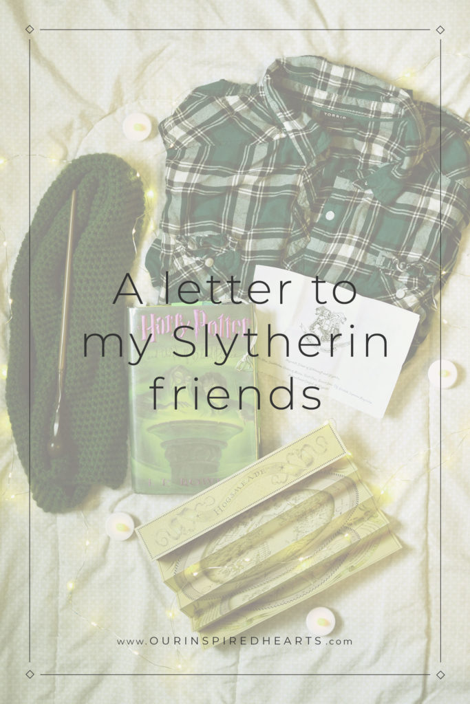 Pottermore Slytherin Welcome Letter